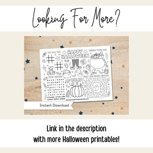 Halloween Countdown Coloring Sheet - Halloween Printable Advent ...