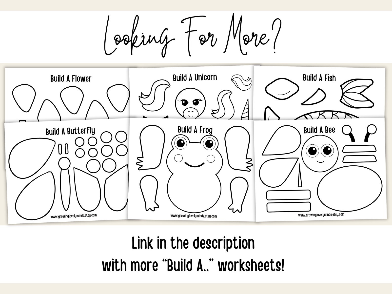 Frog Printable Craft – Build-a-frog Kids Activity (digital Download) - Etsy