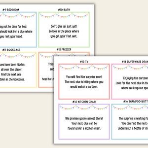 Pregnancy Announcement Scavenger Hunt – Sibling Reveal Game (printable ...