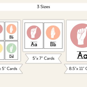 ASL Alphabet Flashcards - Printable American Sign Language Alphabet ...