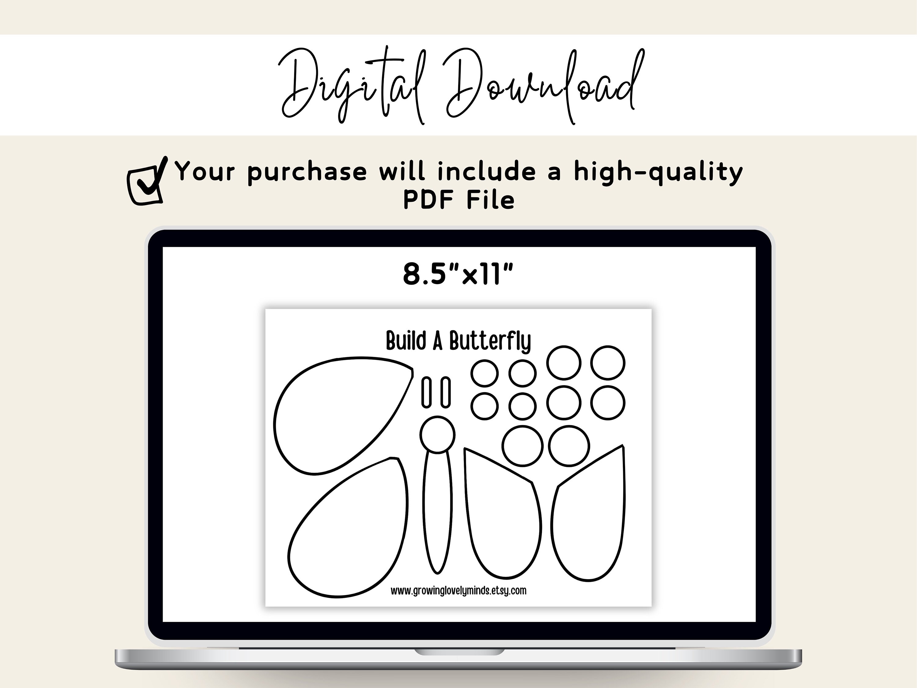 Butterfly Printable Craft Build a Butterfly Spring Activity for Kids ...