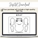 Frog Printable Craft Build a Frog Summer Activity for Kids Preschool ...