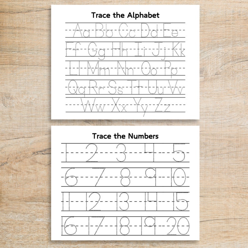 Tracing Worksheets Printable Tracing Pages for Kids toddler Preschool ...