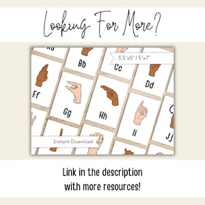 ASL Flashcards - American Sign Language Flashcards - Special Education ...