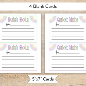 Printable Daycare Note – Pastel Classroom, School Communication ...