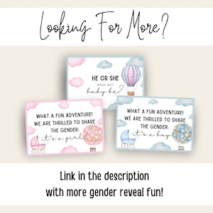 Gender Reveal Bingo - Printable Gender Reveal Bingo Party Game - Boy or ...