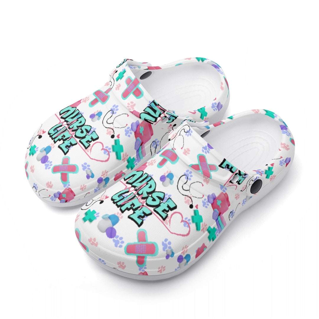 Paws & Comfort: Nurse Life Pet-loving Clogs Stylish - Etsy
