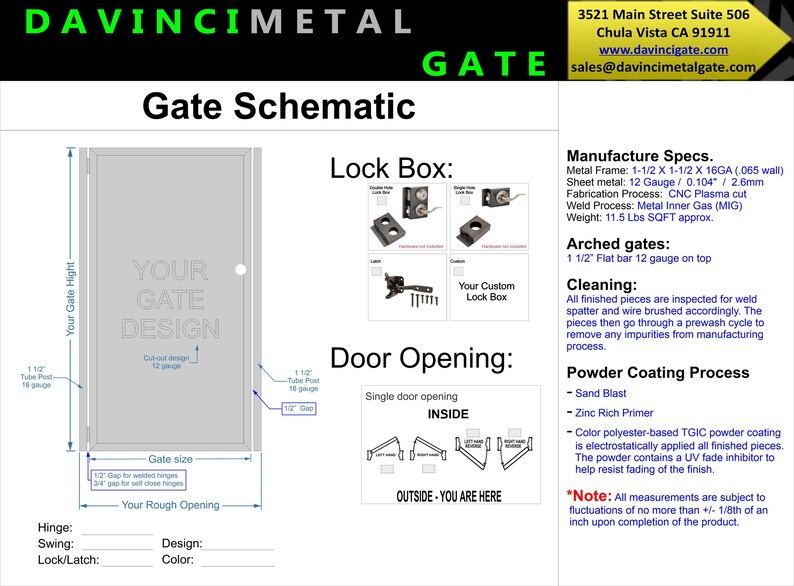 Custom Metal Gate Made to Order; Modern Artistic Design Plasma/laser ...