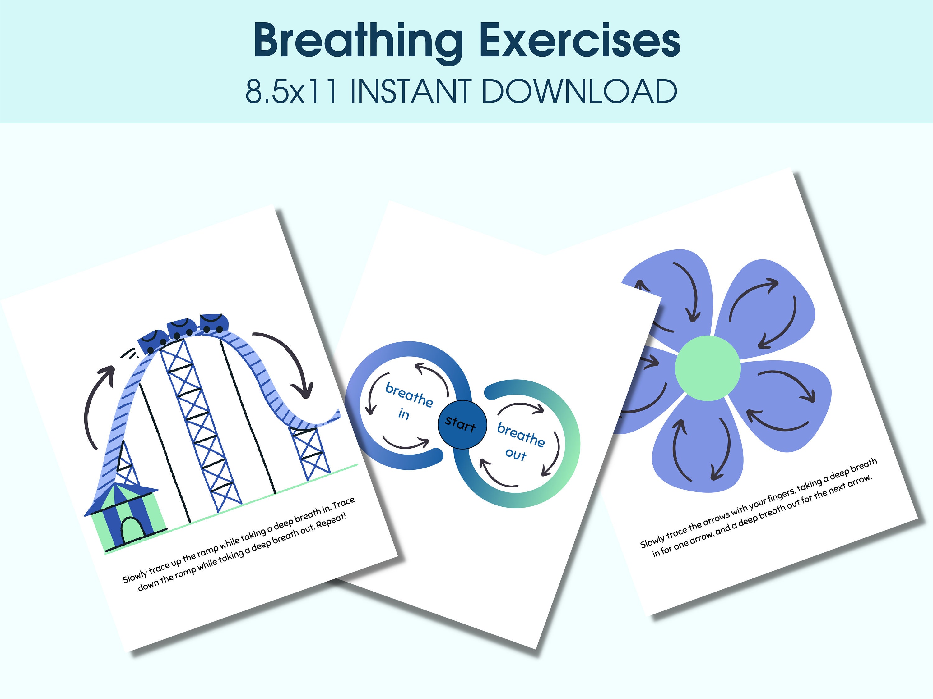 Ejercicios de respiración para niños, Actividad de regulación emocional ...