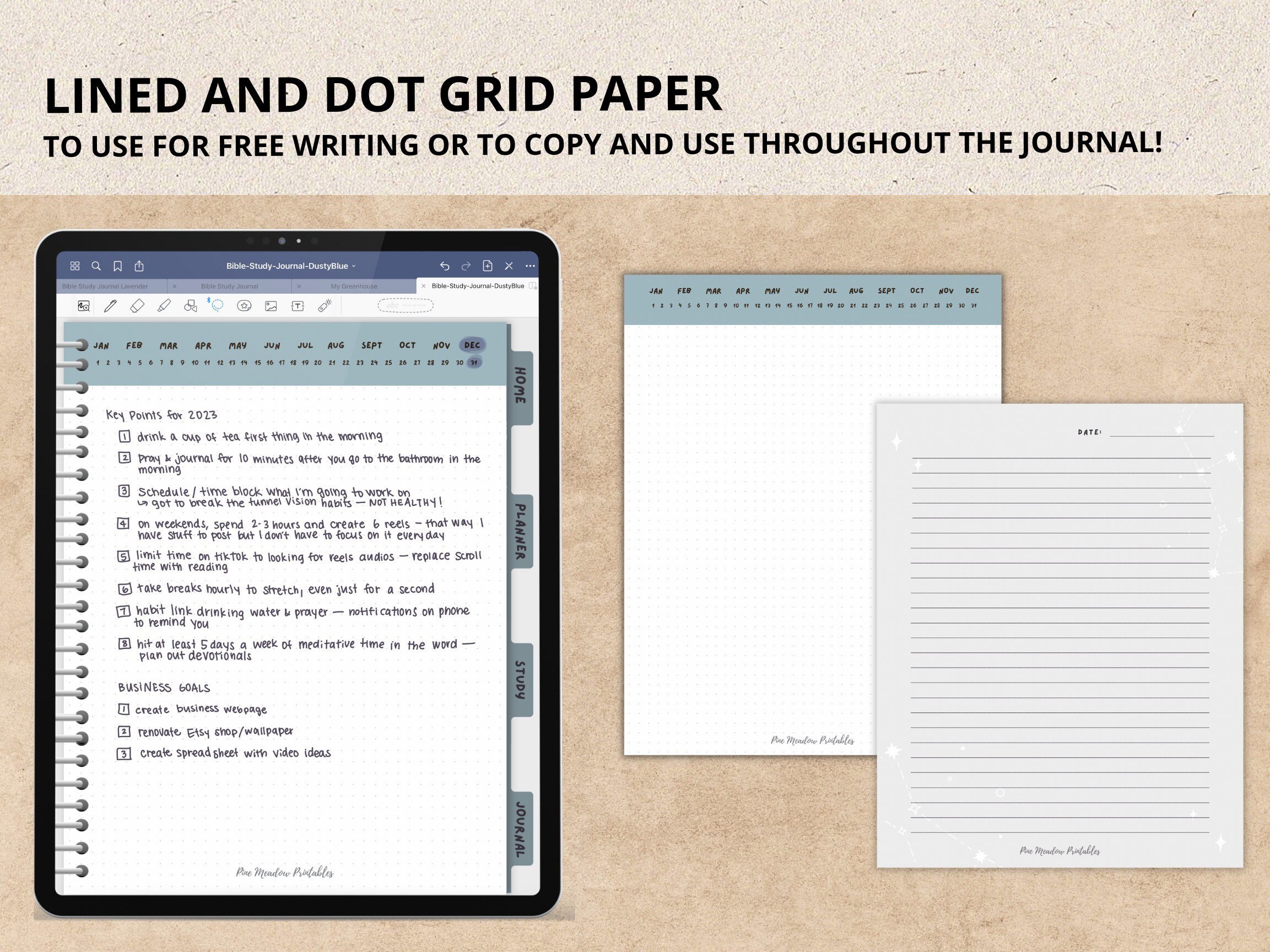 The Complete Digital Bible Study Journal Sermon Notes Bible - Etsy