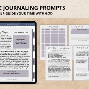 Digital Bible Study Journal | Sermon Notes, Prayer Journaling ...
