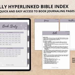 The Complete Digital Bible Study Journal | Sermon Notes Bible Study ...
