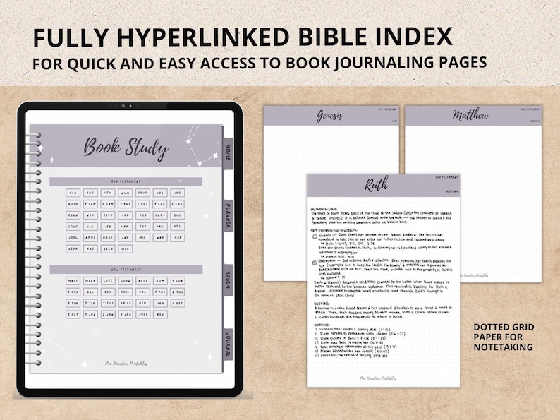 The Complete Digital Bible Study Journal | Sermon Notes Bible Study ...