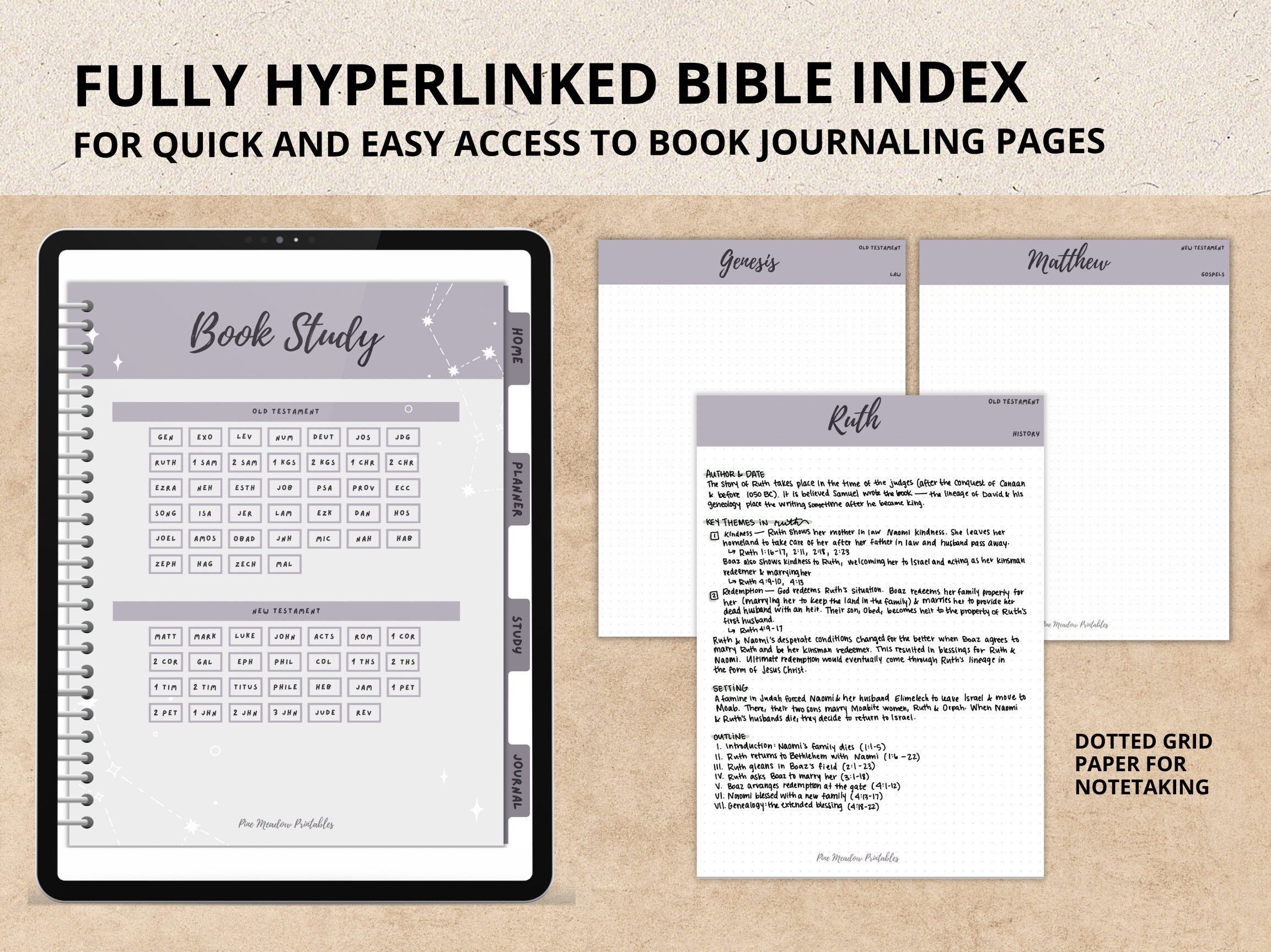 The Complete Digital Bible Study Journal Sermon Notes Bible Study ...