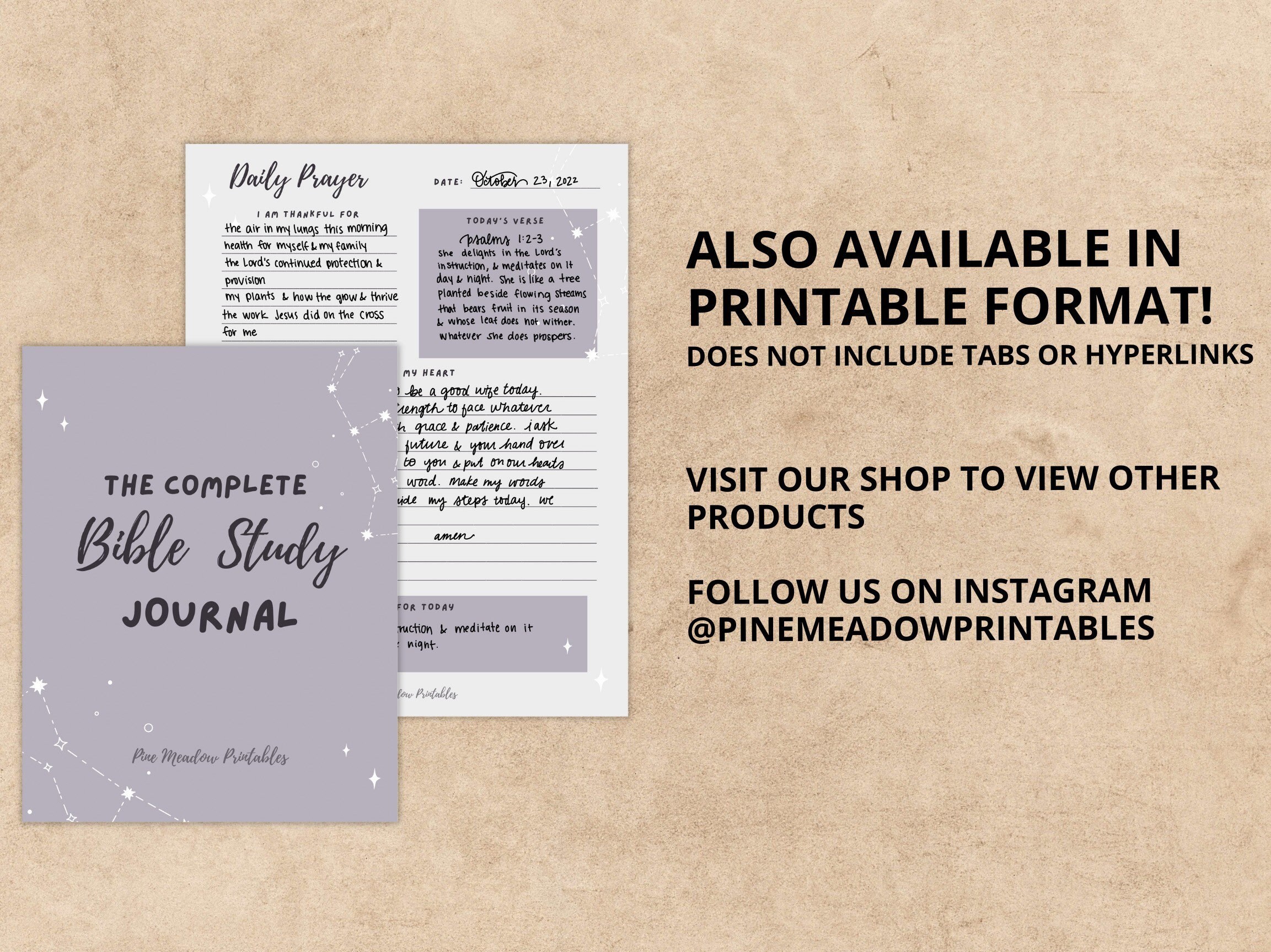 The Complete Digital Bible Study Journal | Sermon Notes Bible Study ...