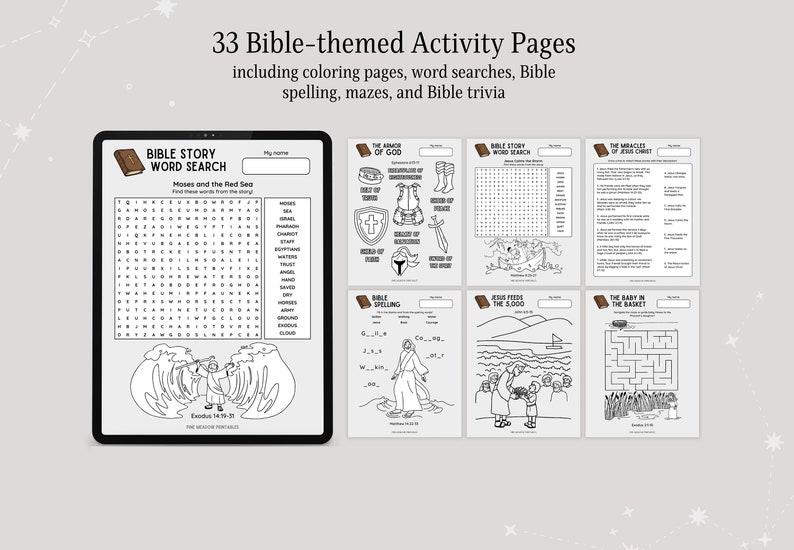 Digital Kids Bible Study Journal | Sermon Notes, Prayer, Activities ...