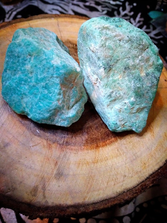 Raw Amazonite Chunks - Etsy