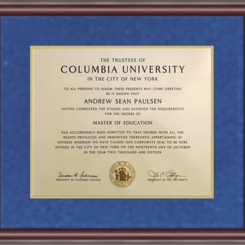Columbia University - Etsy