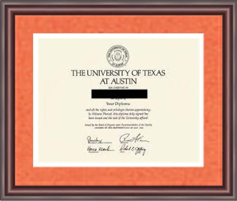 University of Texas Diploma Frame - Etsy