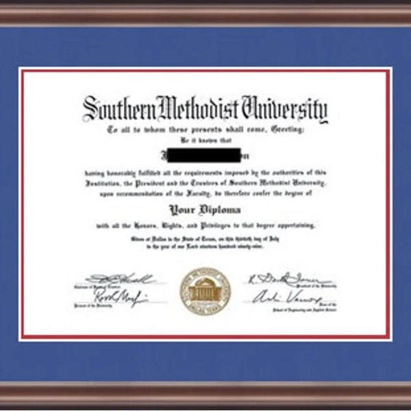 Southern University Diploma Frame - Etsy