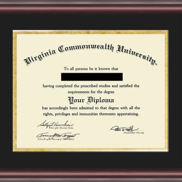 University of Virginia Diploma Frame - Etsy