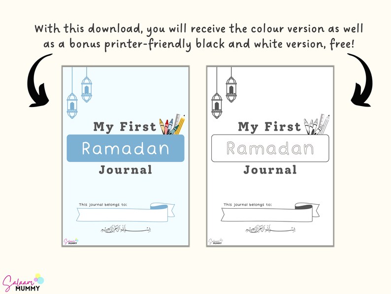 My First Ramadan Journal for Kids | Islamic Journal for Children ...