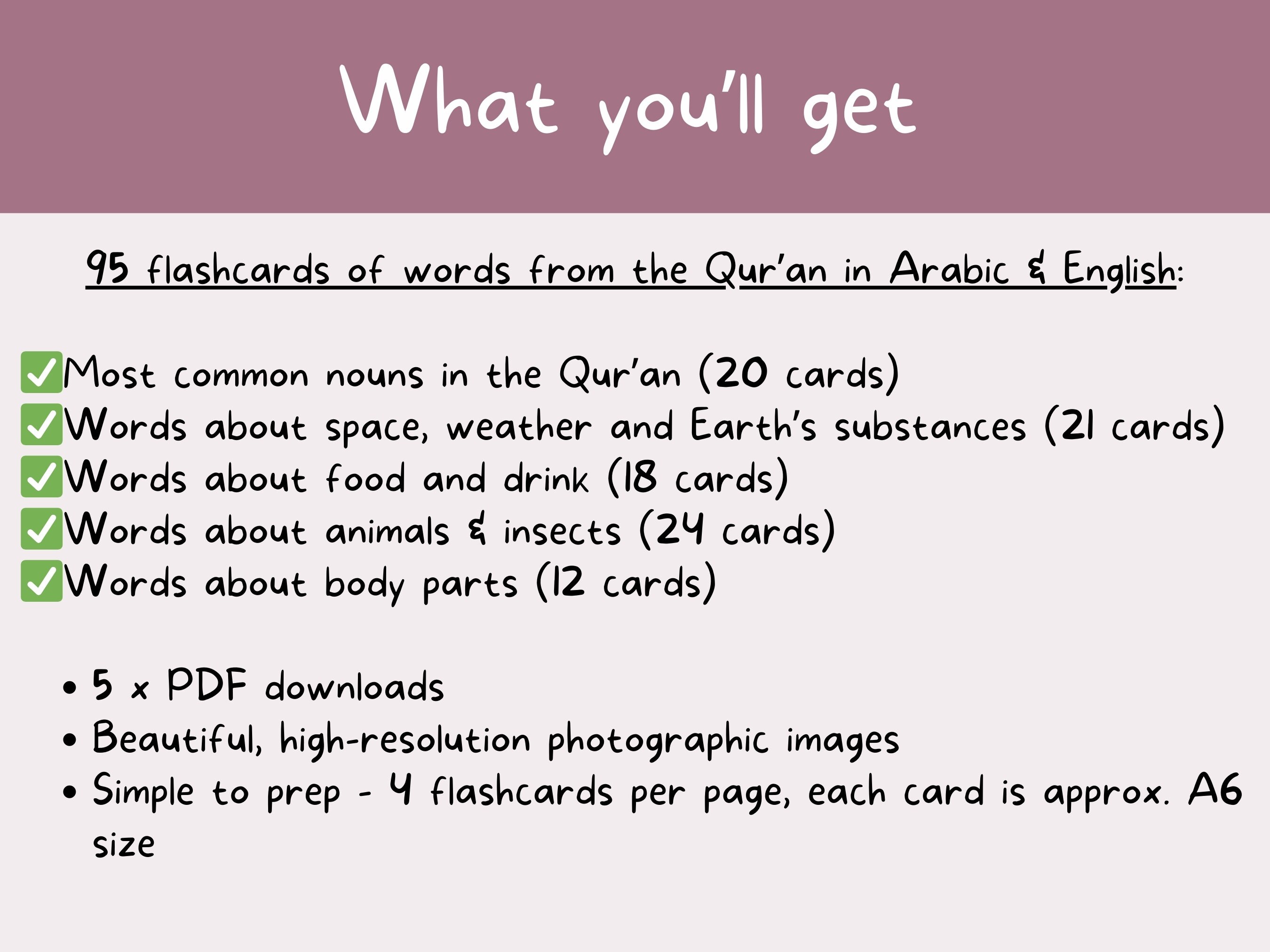 95 Quran Flashcards HUGE BUNDLE, Muslim Kids Activity, Islam PDF ...