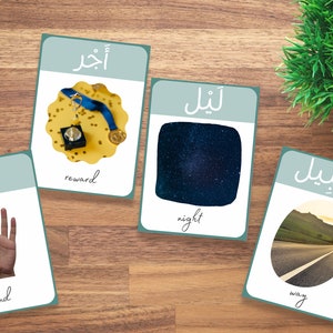 20 Quran Flashcards for Muslim Kids | Common Quran Vocabulary | Arabic ...