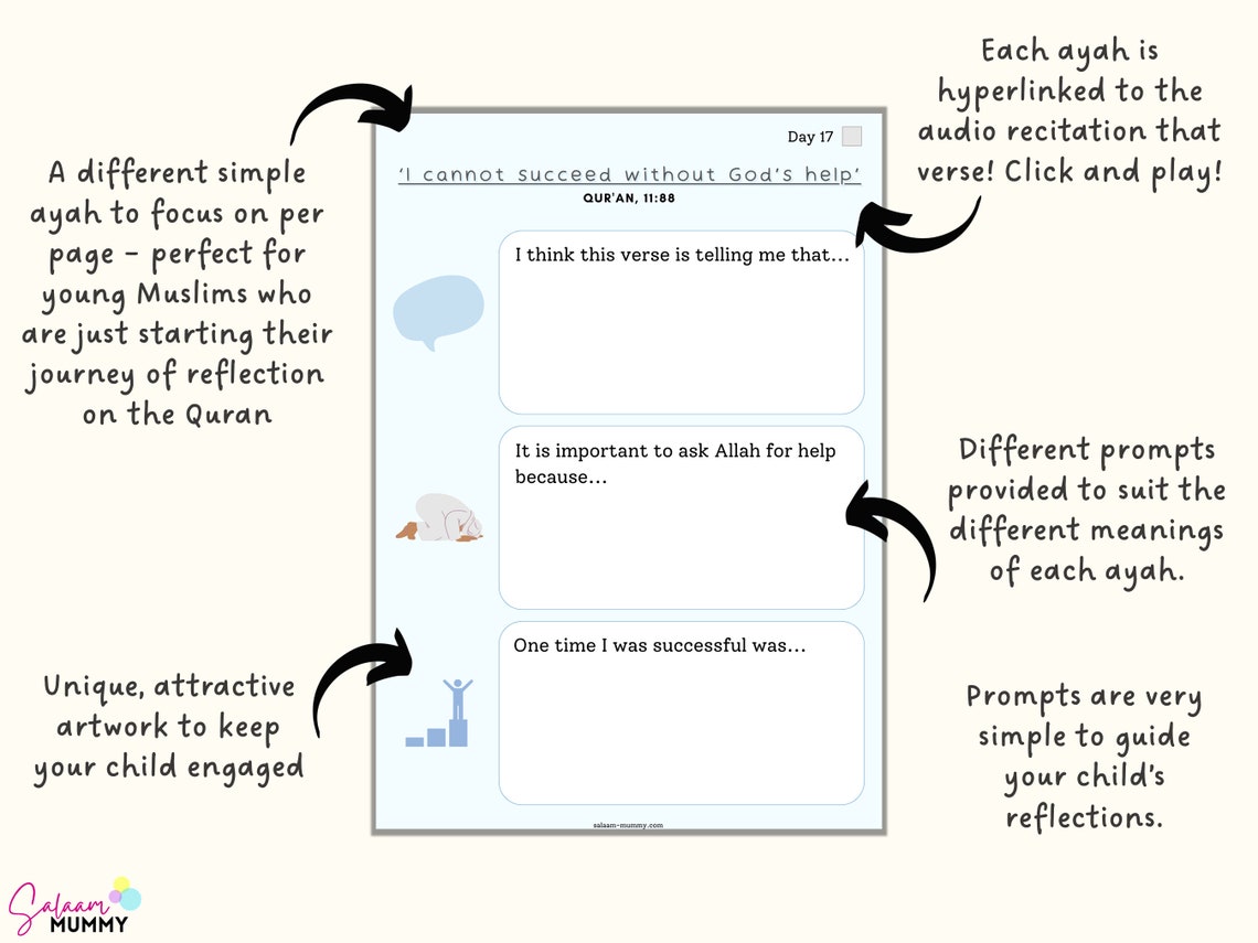 My First Ramadan Journal for Kids Islamic Journal for Children Quran ...