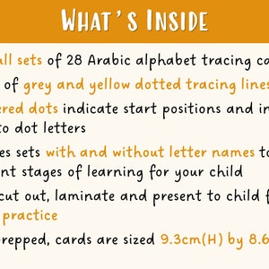 Arabic Alphabet Tracing Cards for Kids, Learn Arabic Alphabet, Muslim ...