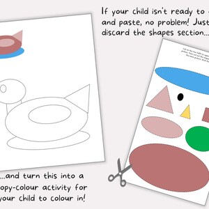 Picture Puzzles Printable for Preschool & Kindergarten, Fine Motor ...