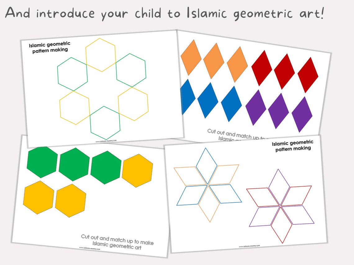 Preschool Busy Book, Islamic Interactive Binder, 17 Hands-on Learning ...