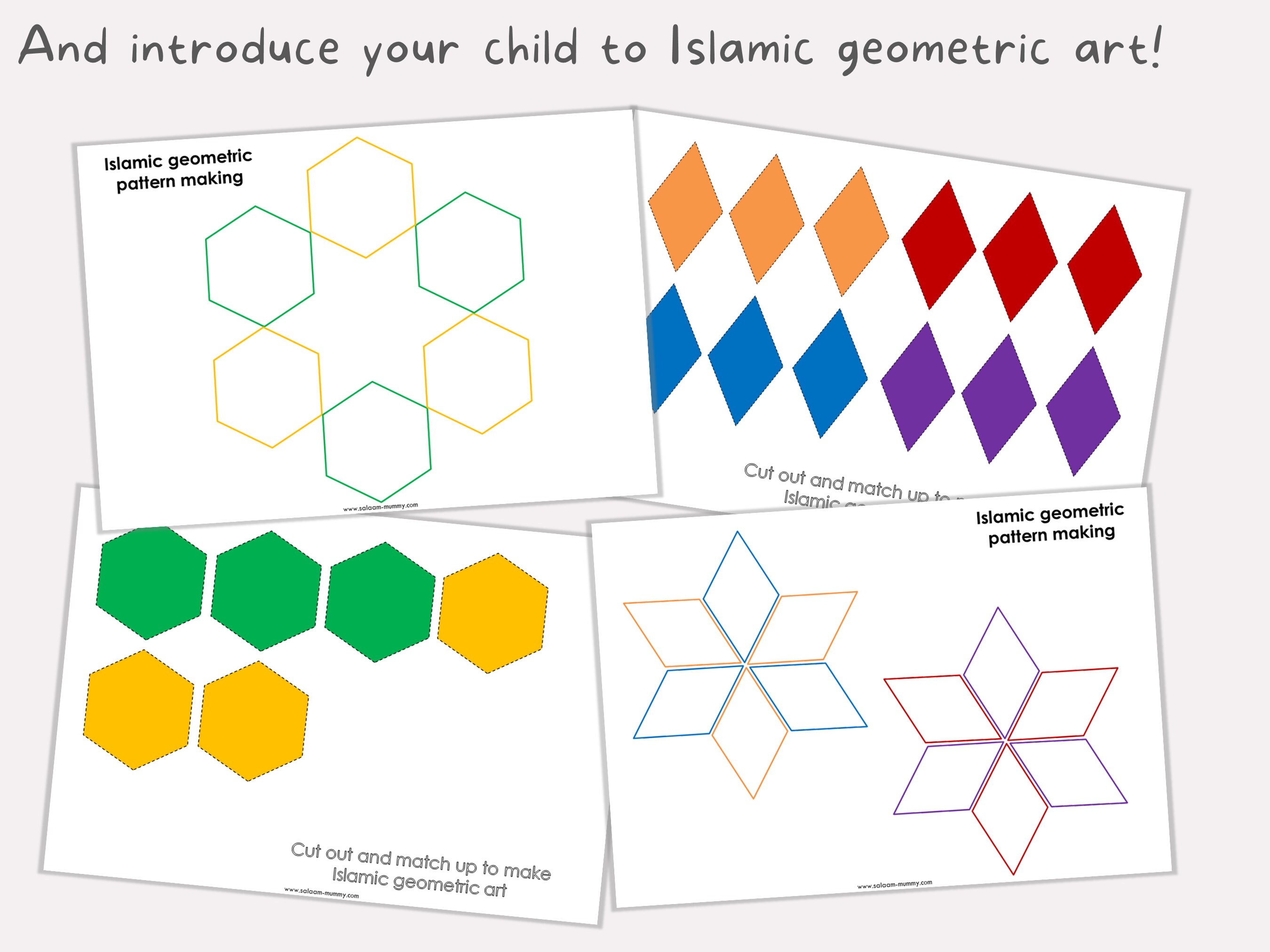 Preschool Busy Book, Islamic Interactive Binder, 17 Hands-on Learning ...