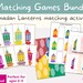 Ramadan Matching Games Bundle, Kids Matching Sorting Activities, Muslim ...