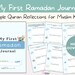 My First Ramadan Journal for Kids Islamic Journal for Children Quran ...