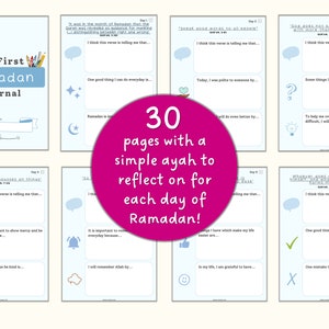 My First Ramadan Journal for Kids | Islamic Journal for Children ...