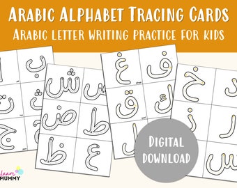 Arabic Tracing Font - Etsy