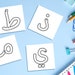 Arabic Alphabet Tracing Cards for Kids, Learn Arabic Alphabet, Muslim ...