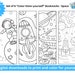 Space Coloring Bookmarks: Astronauts, Planets, Rockets (digital ...