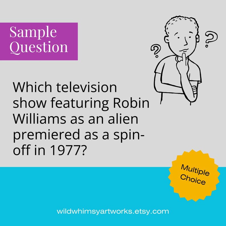 Gen-x! "year You Were Born" Trivia 1977 - A Fun Party Game or Activity ...