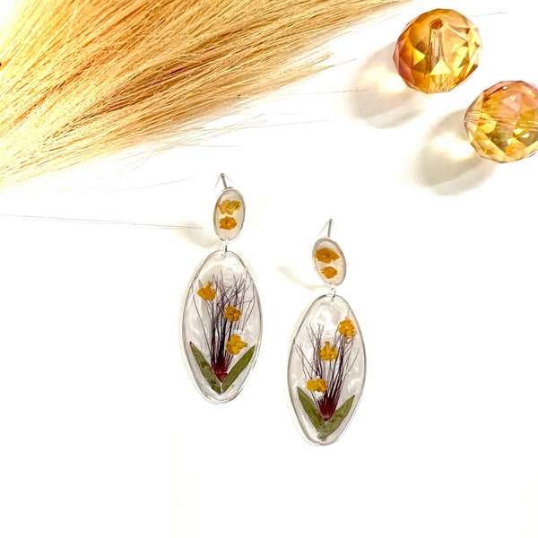 Pressed Flower Jewelry - Etsy