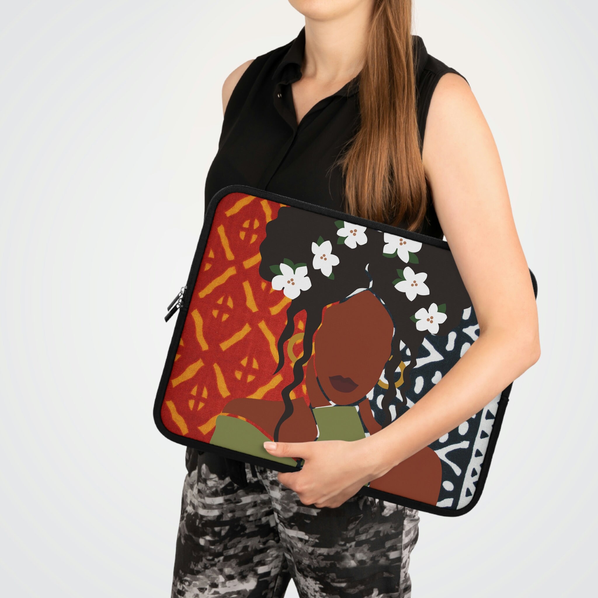 African Laptop Sleeve/ Wax Print Laptop / Ankara Laptop - Etsy