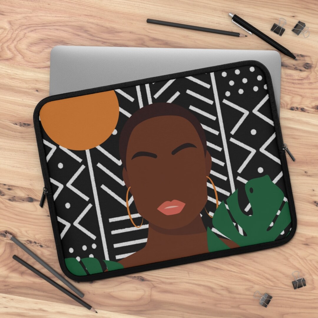 African Print Laptop Sleeve/ African Laptop Sleeve/ Wax Print Laptop ...