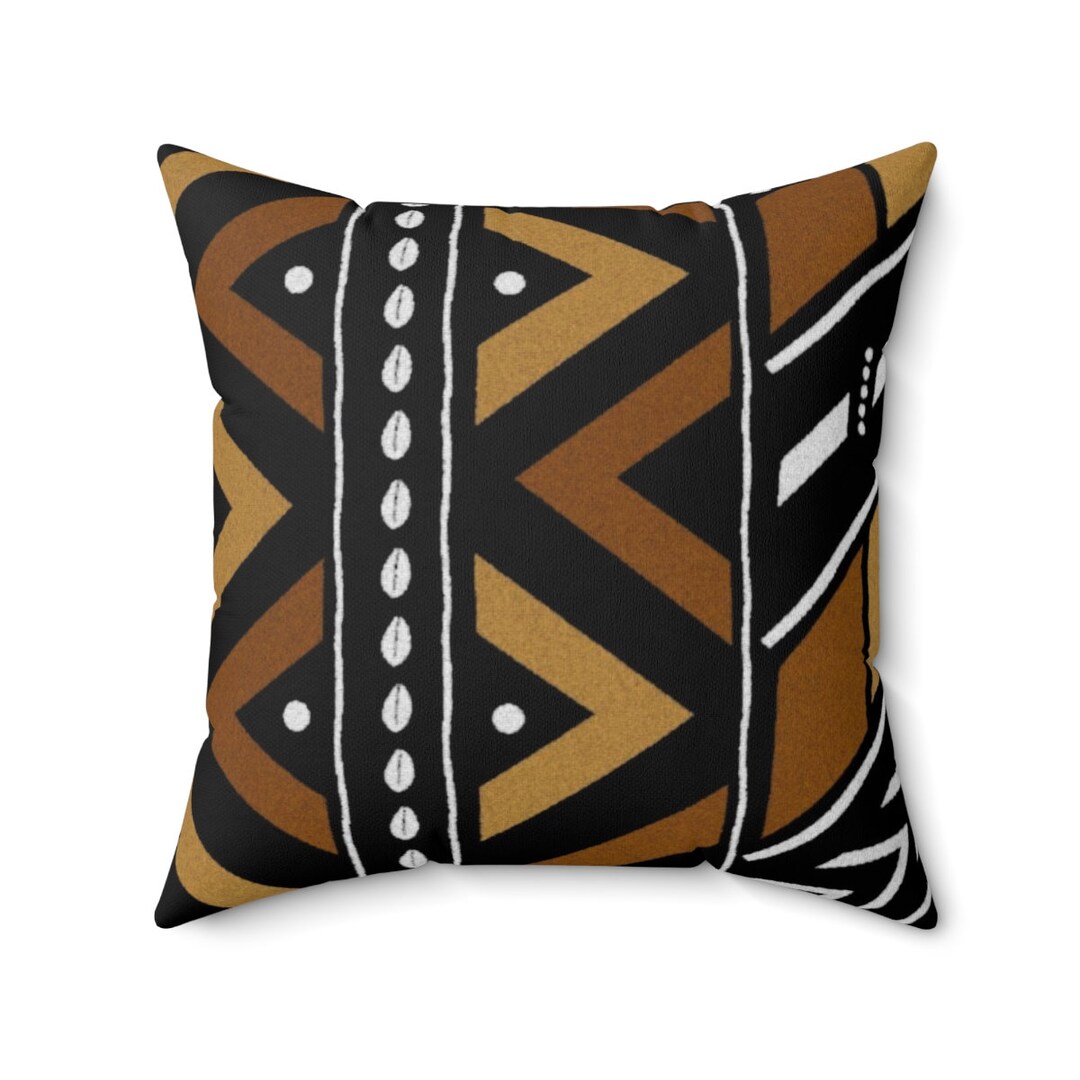 African Tribal Culture Pillow , Ankara Print Cushion, African Print ...