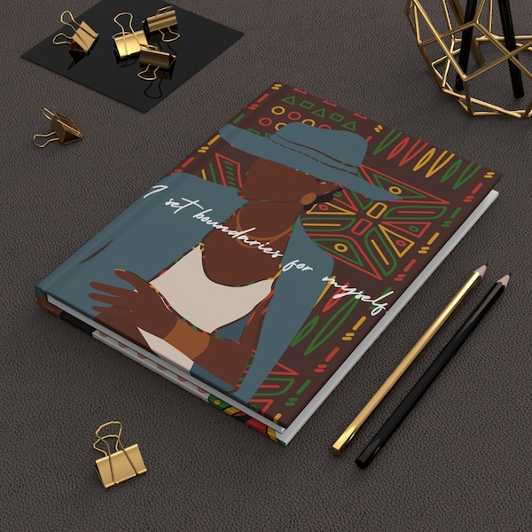 Black Woman Journal - Etsy
