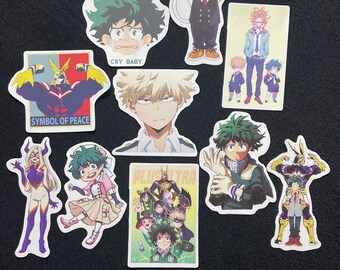 Mha Sticker Pack - Etsy