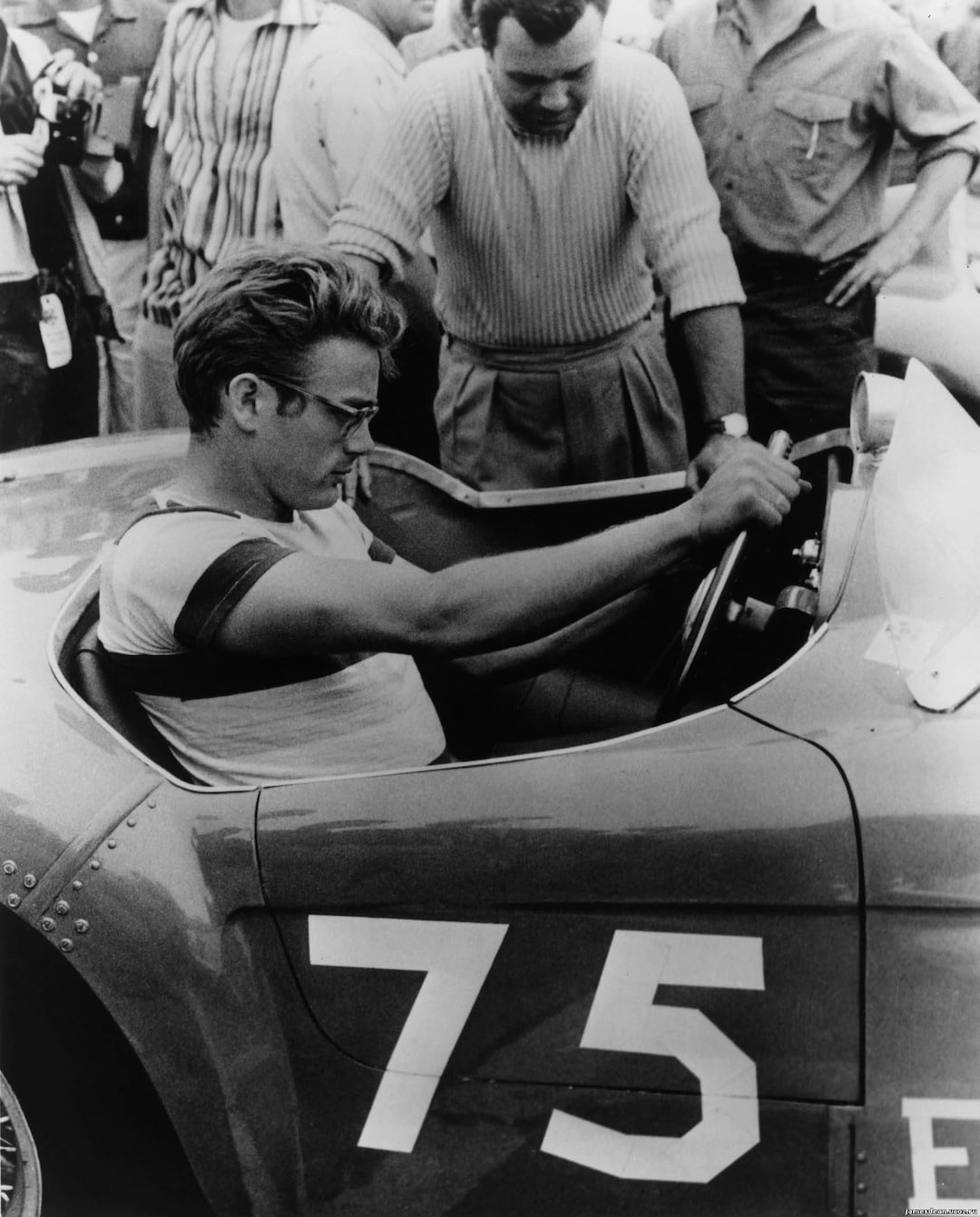 Digital Download James Dean Car Retro Poster Vintage American Actor ...