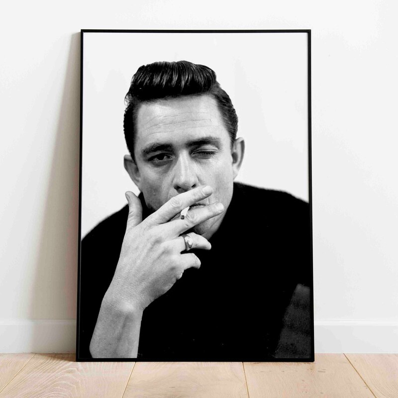 Johnny Cash Poster - Etsy