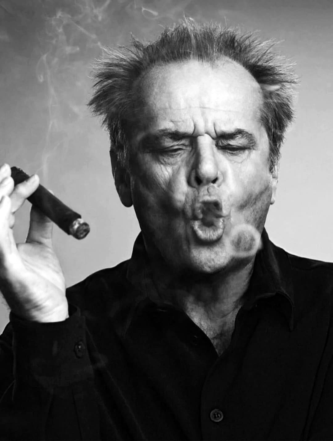 Digital Download Jack Nicholson Poster Vintage Smoking Cigar American ...