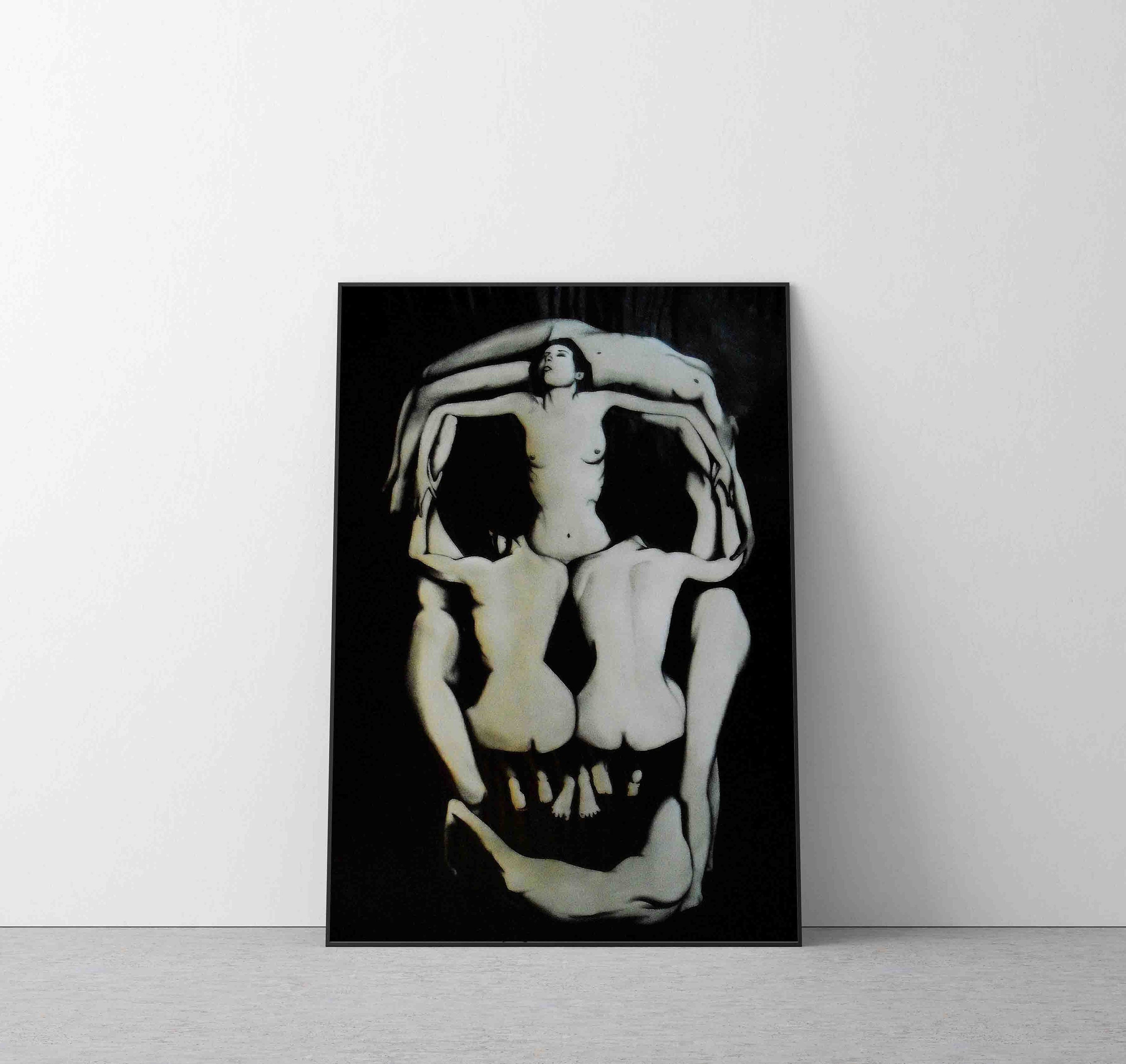 Salvador Dali Signed Lithograph - HUMAN SKULL - (Skull Decor, Salvador ... Salvador Dali Signed Lithograph - HUMAN SKULL - (Skull Decor, Salvador ...